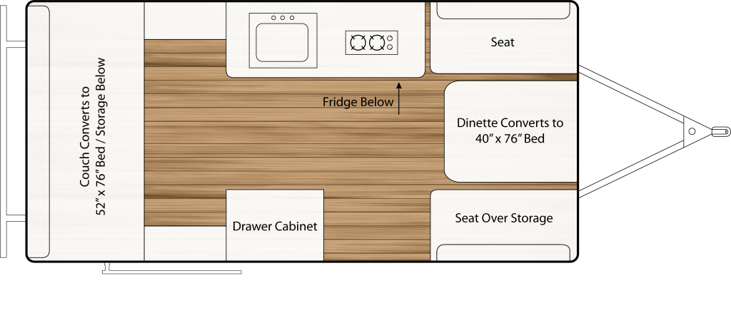 The Classic - Chalet A-Frame Campers