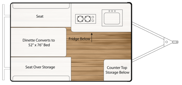 The LTW - Chalet A-Frame Campers
